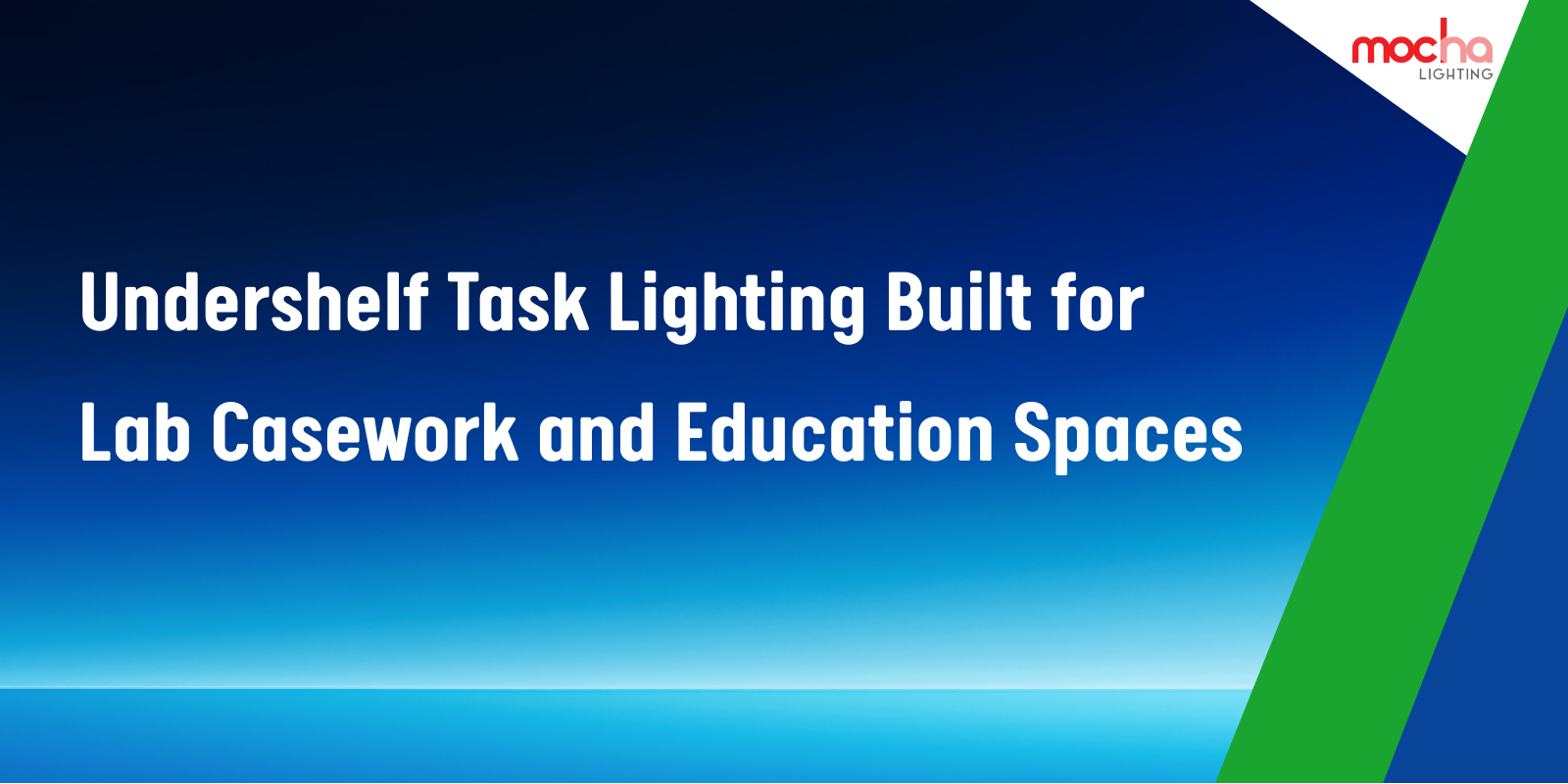 Undershelf Task Lighting for Lab Casework | Mocha Lighting - Mocha Lighting